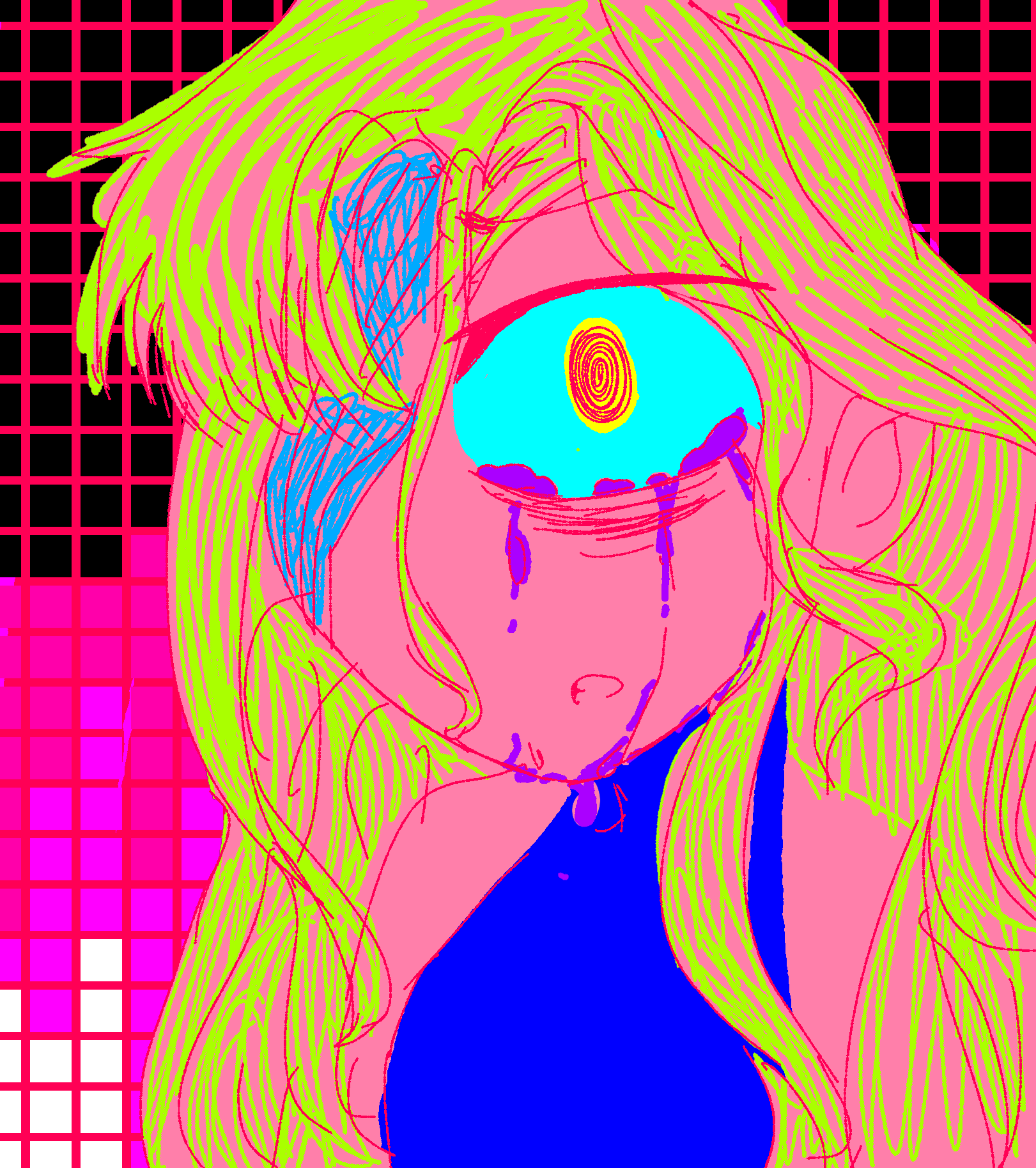 Eye strain - ibisPaint