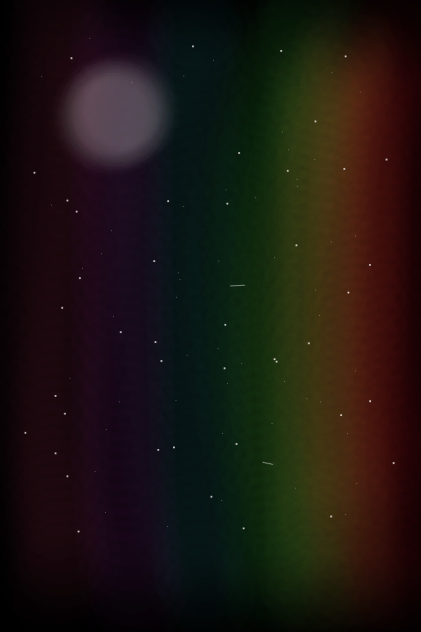 rainbow night - ibisPaint