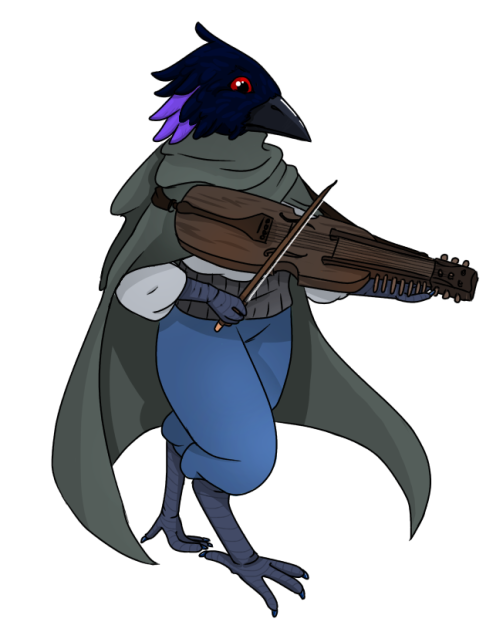 fairy bluebird kenku - ibisPaint