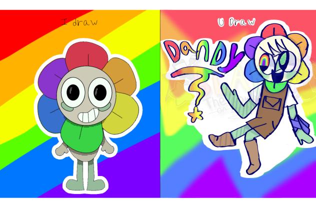 dandy collab thing¿¿‽¿¿¿ - ibisPaint