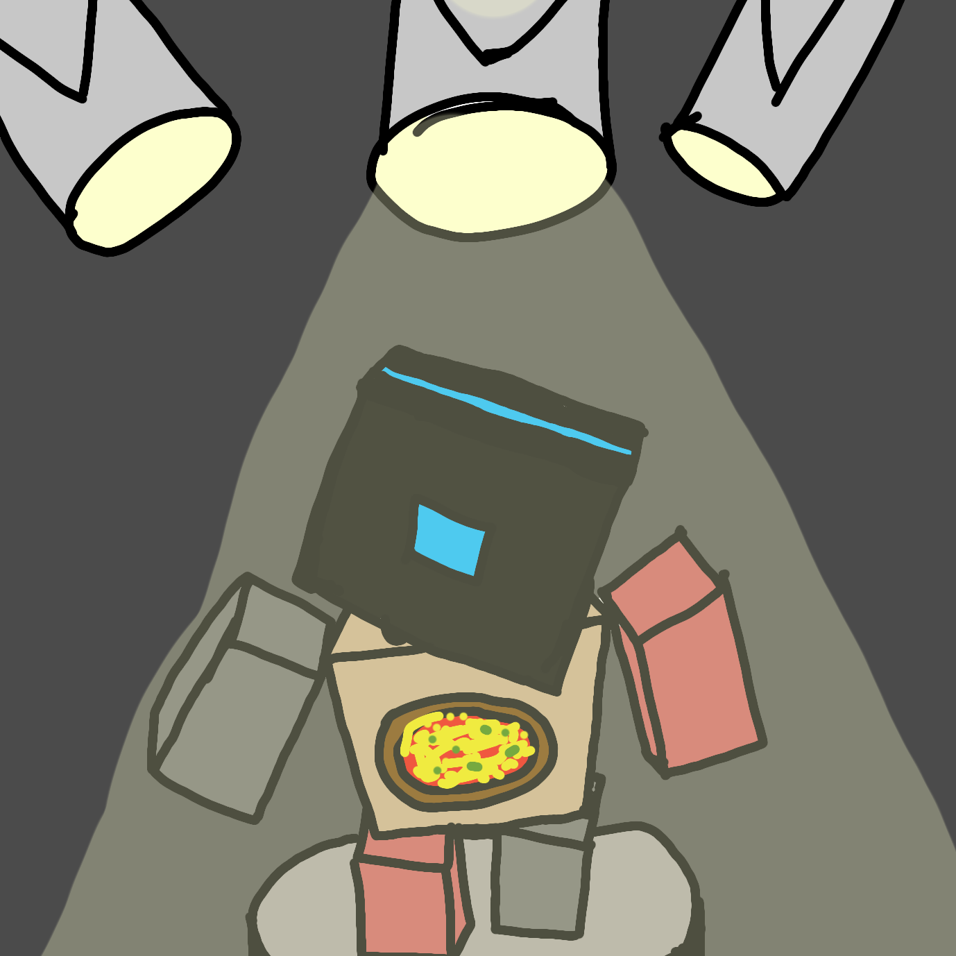 Corrupted On Stage - ibisPaint