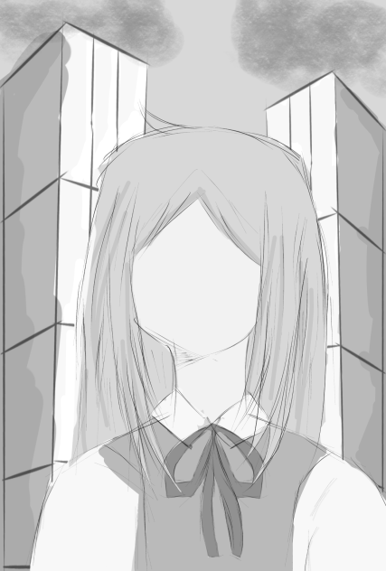 Girl in the city - ibisPaint