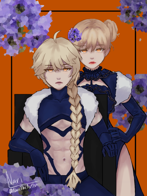 villain Aether n Lumine💙 - ibisPaint