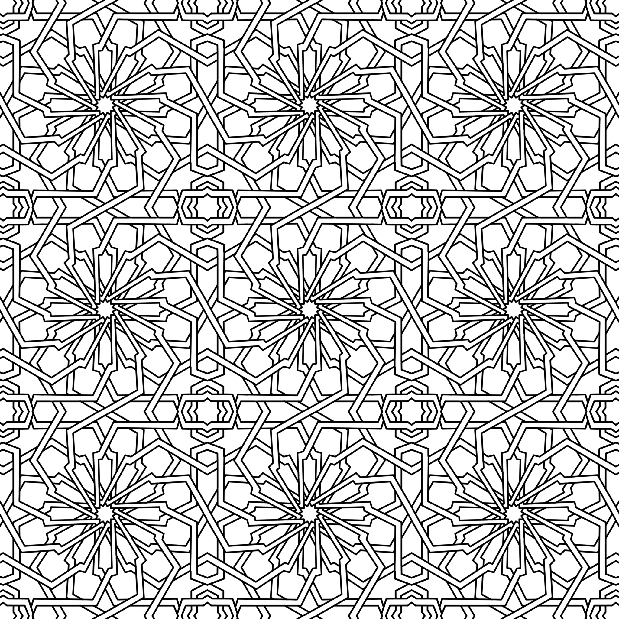 arabesque art pattern 3 - ibisPaint