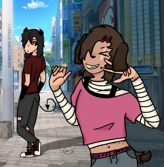 Harv & Lex goin out - ibisPaint