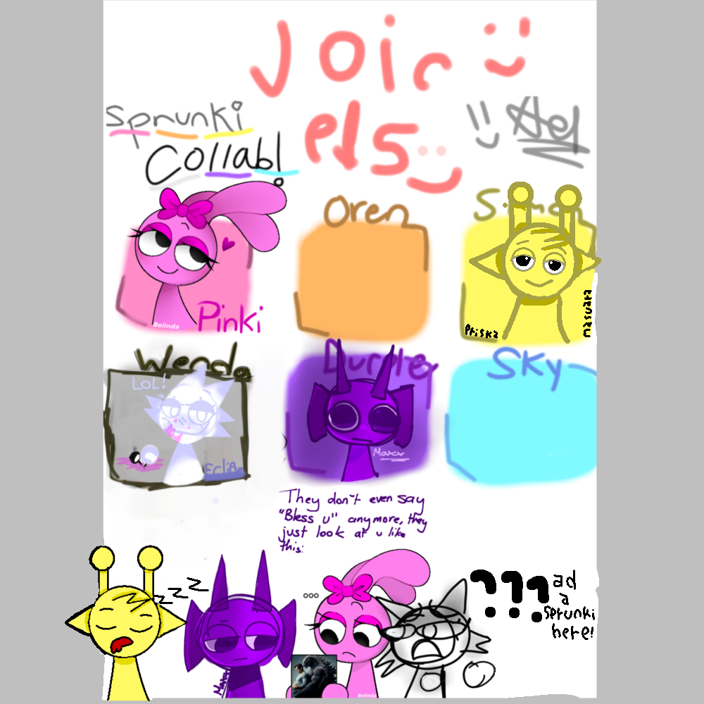 sprunki Collab! (BAD ART) - ibisPaint