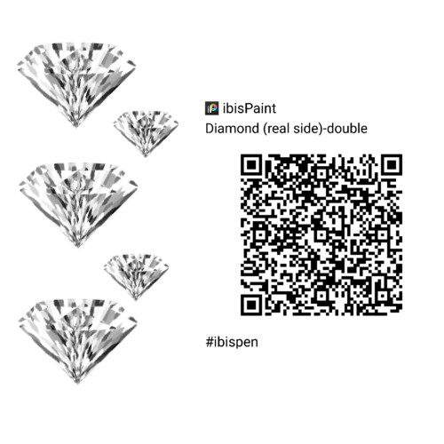 brush qr code (diamond)-double - ibisPaint