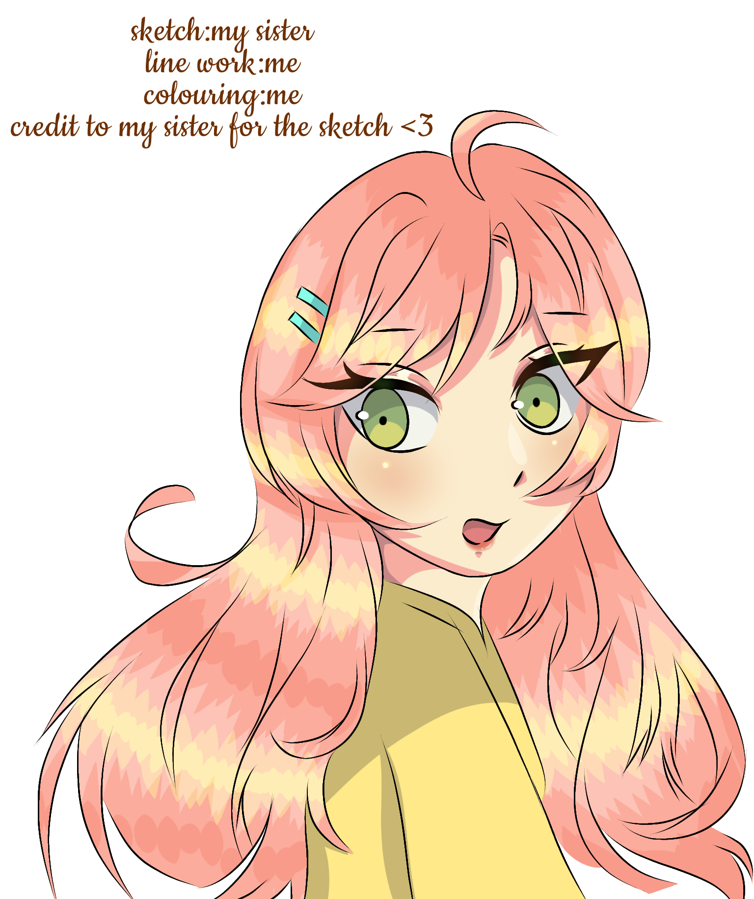 collab my sister - ibisPaint