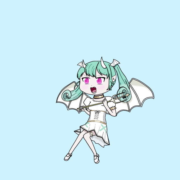 (Not) a devil - ibisPaint