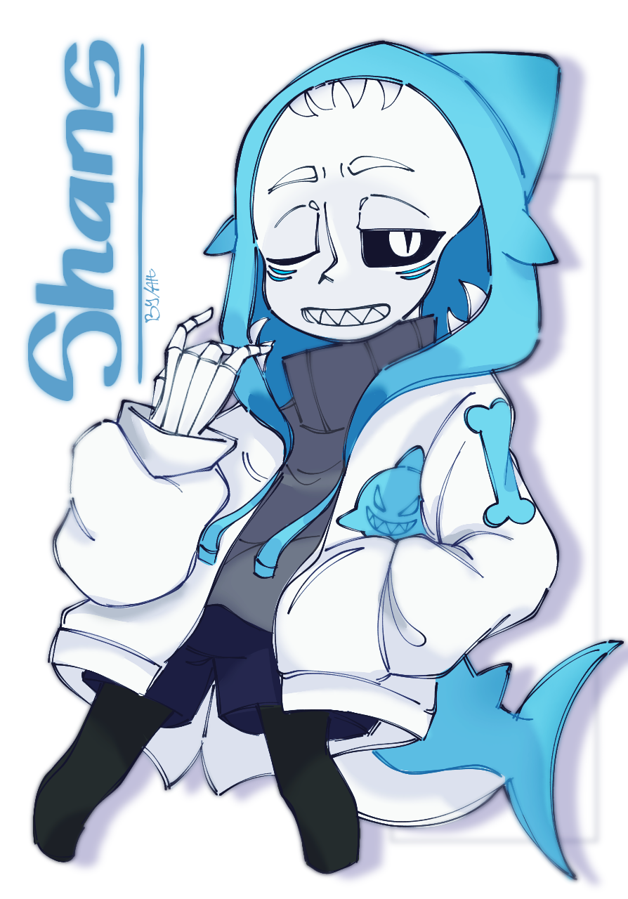 Shans! shark sans - ibisPaint