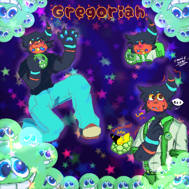 Gregoriah (in my art style)-Regretevator - ibisPaint