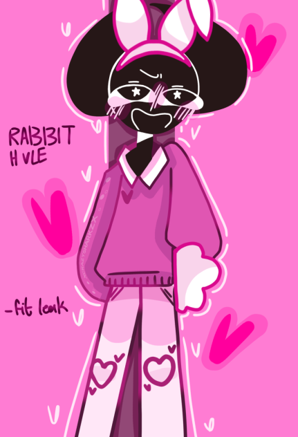 RABBIT HOLE FIT LEAKKK 😦 - ibisPaint