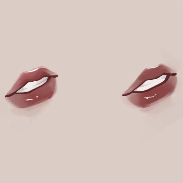 Lips brush study♡~° - ibisPaint