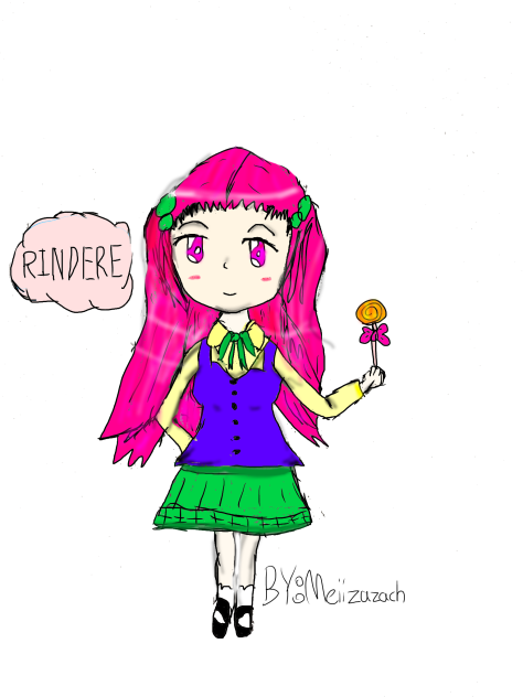 Speed paint Rindere chan by meiizazach - ibisPaint