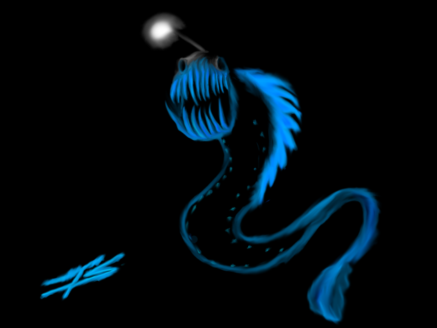 Sea Monster named Johnson - ibisPaint