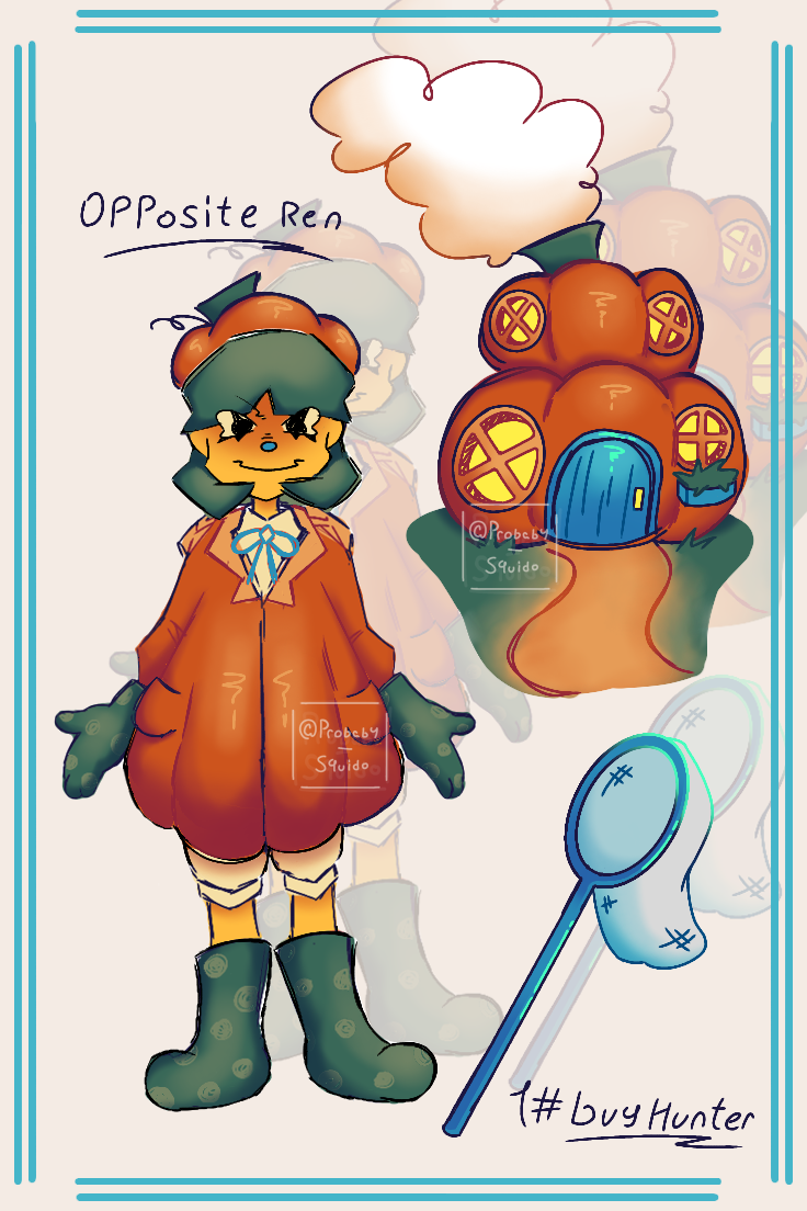 Final design for opp ren 🎃🐛 - ibisPaint
