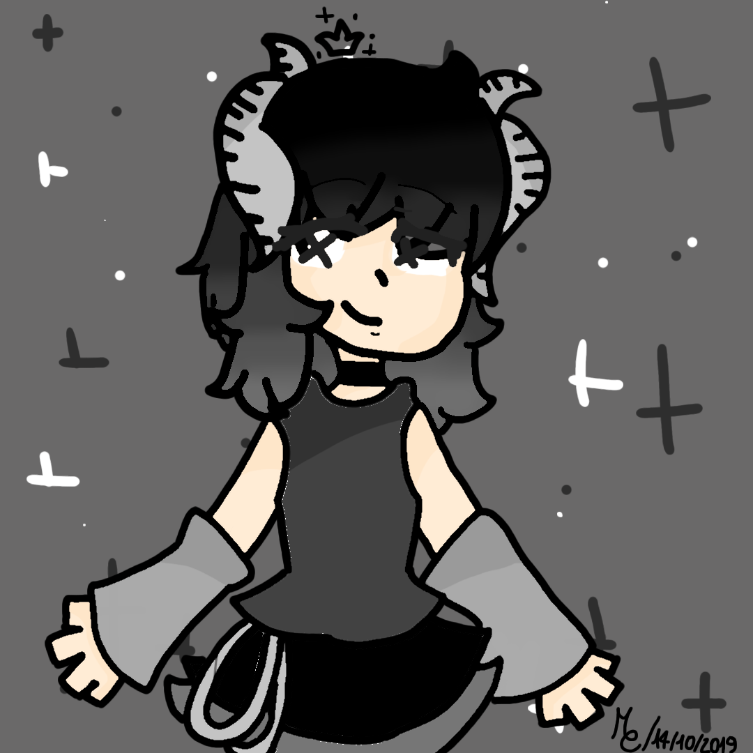 the dark pretty side - Ibispaint - ibisPaint