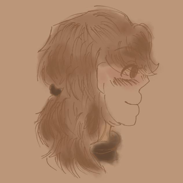 Side profile doodle - ibisPaint
