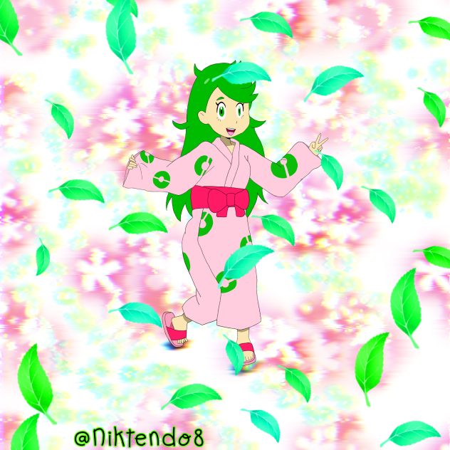 Kimono Mallow - ibisPaint