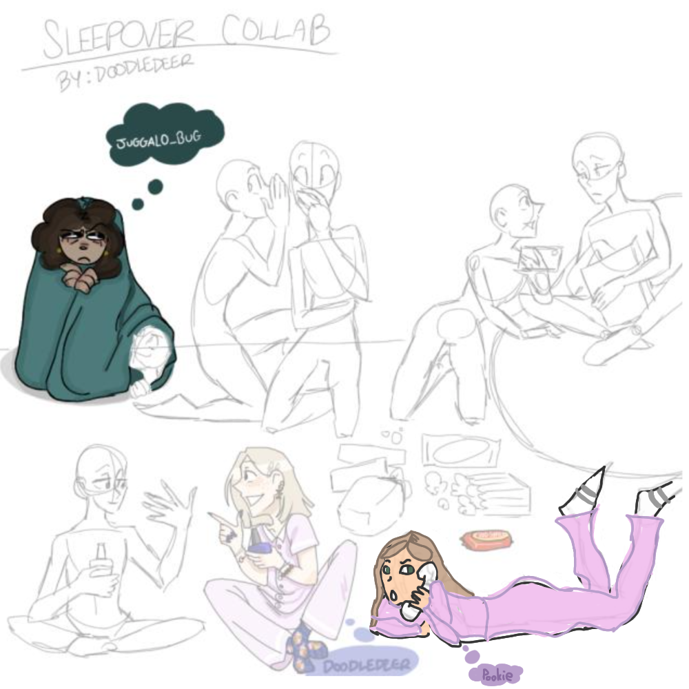 Collab with JUGGALO_BUG and Doodledler - ibisPaint