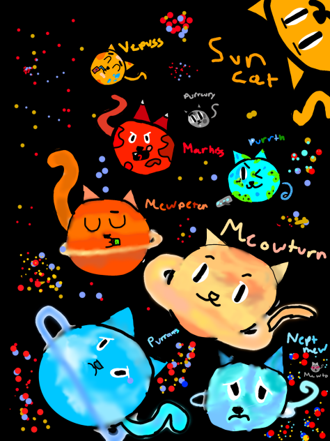 🐱 The Cat Planets 🐈 - ibisPaint