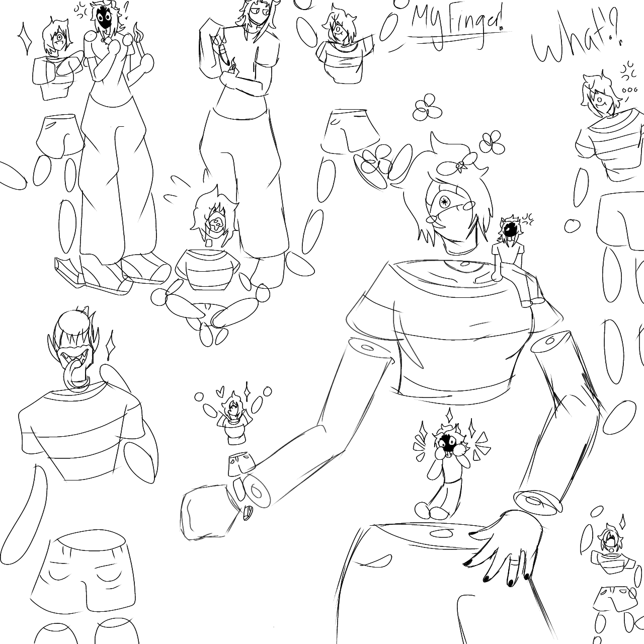 WeirdCore OC randomness - ibisPaint