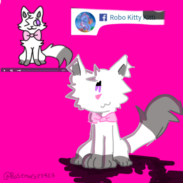 Fan art for Robo Kitty kitti - ibisPaint