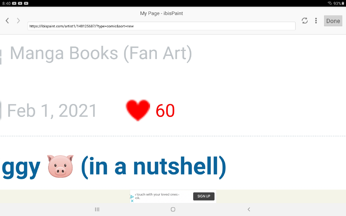 IT HAS COME FOR 60 LIKES - ibisPaint