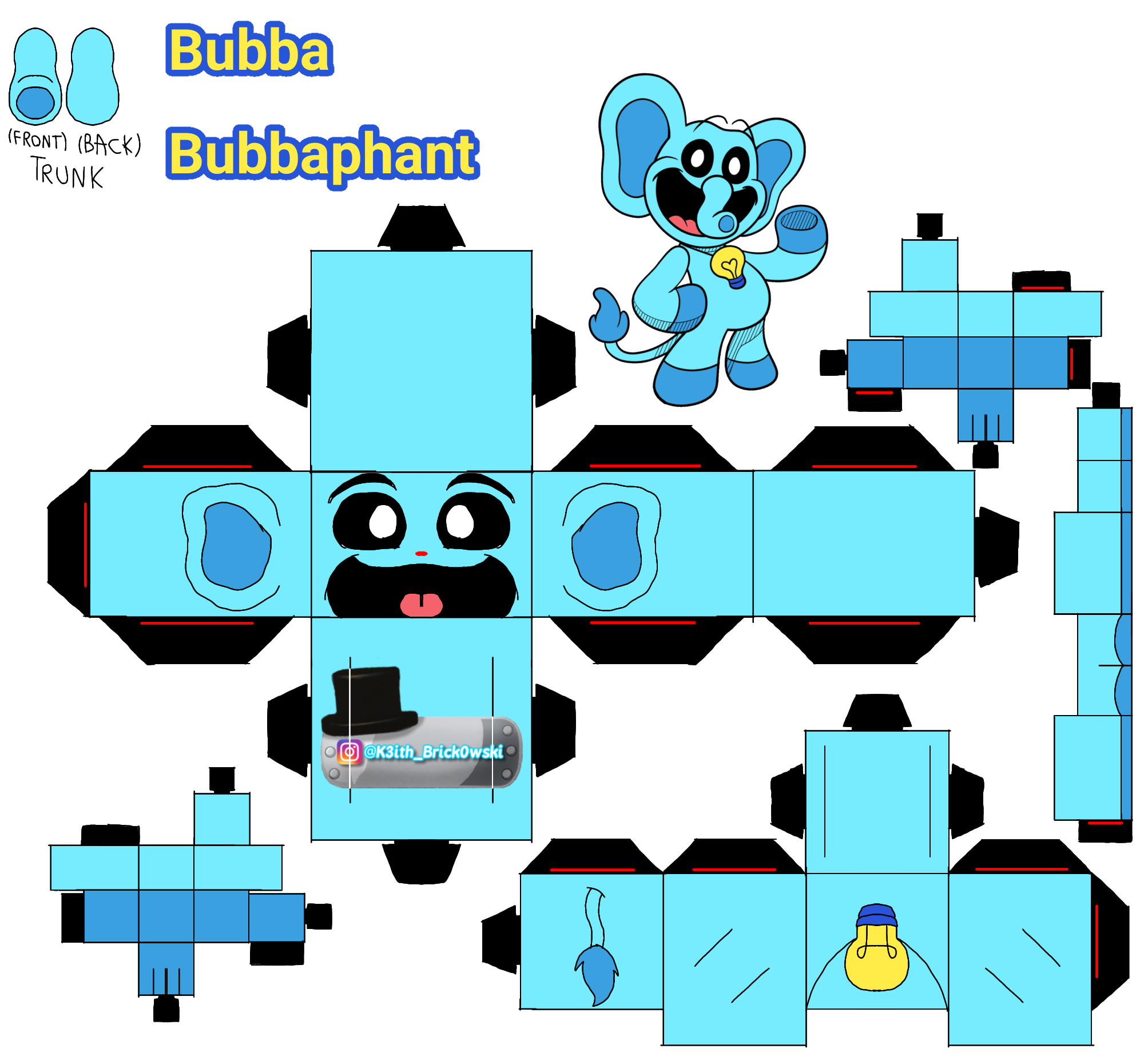 Smiling Critters - Bubba Bubbaphant💡 - ibisPaint