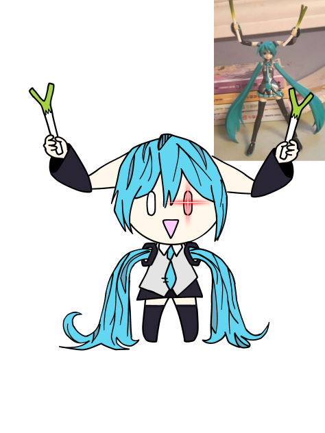 cursed Miku - ibisPaint