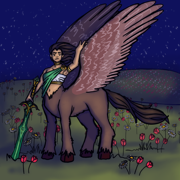 Centaur Lady - ibisPaint