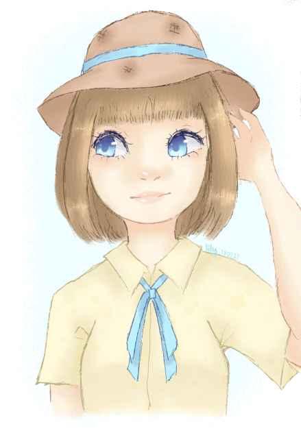 Sun hat - ibisPaint