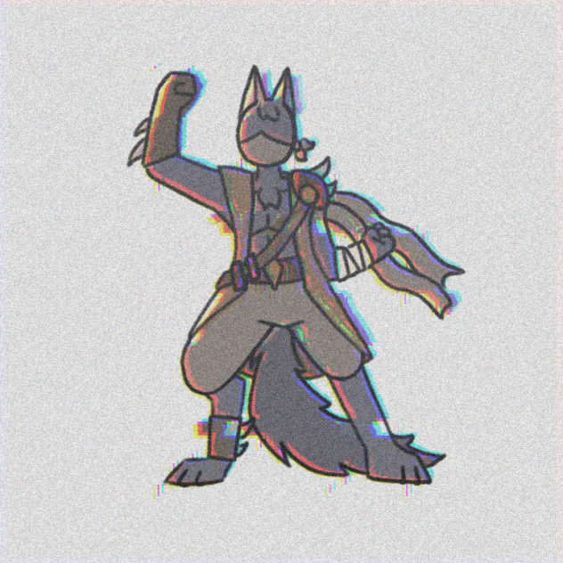 Da wolf boi - ibisPaint