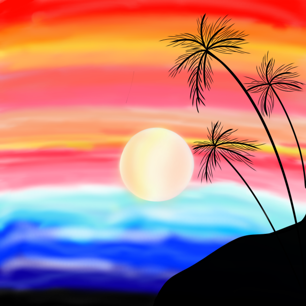 Sunset - ibisPaint