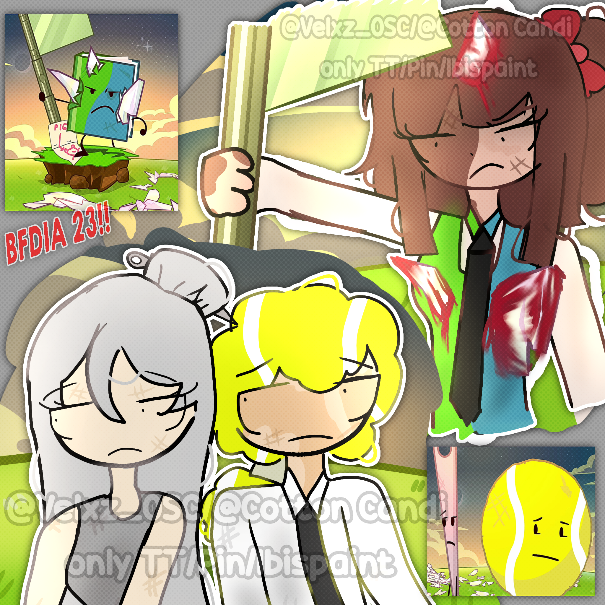 ‼️Warning‼️Spoiler BFDIA 23 (tw Bl00d!!) - ibisPaint