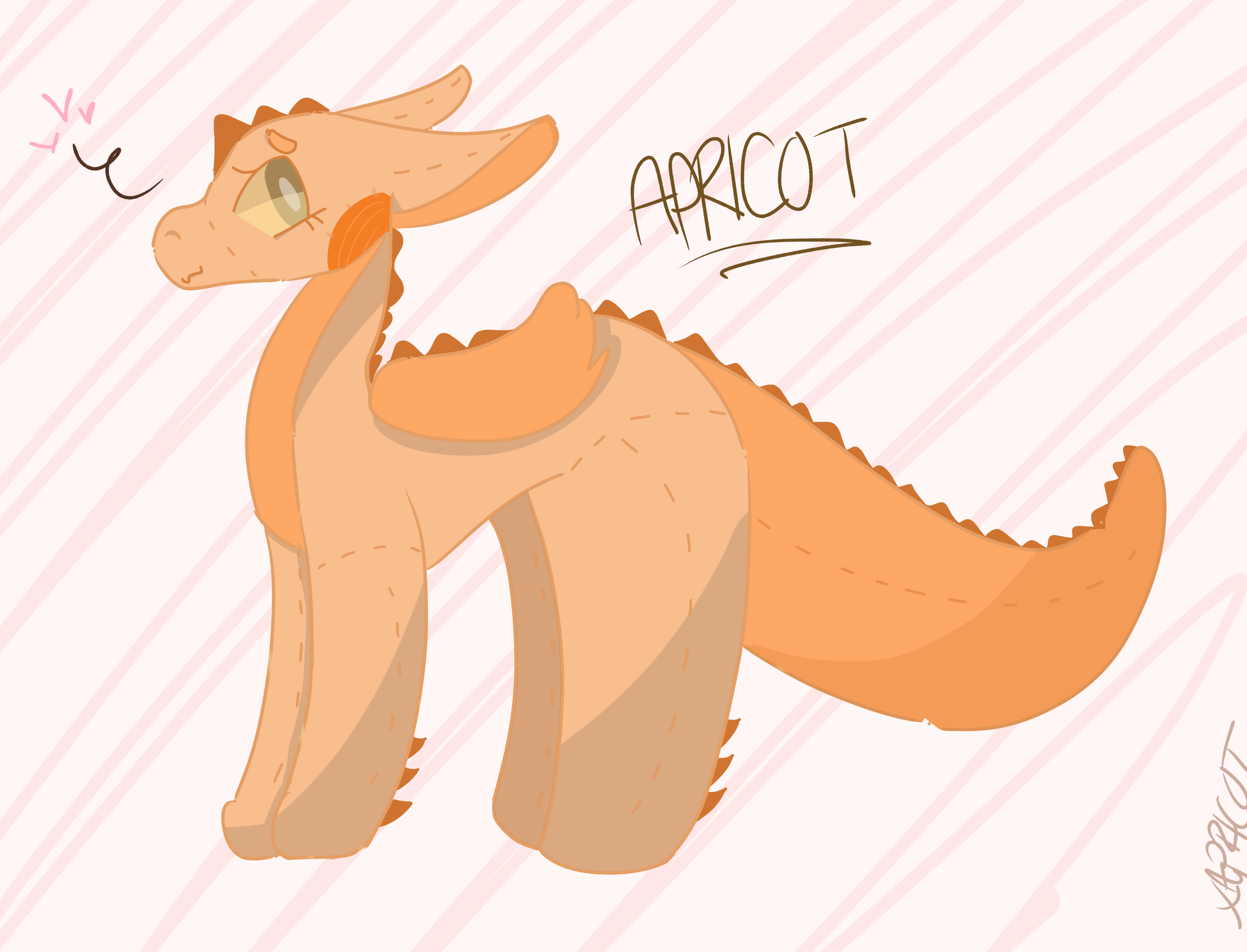 Apricot - OC Redesign - ibisPaint