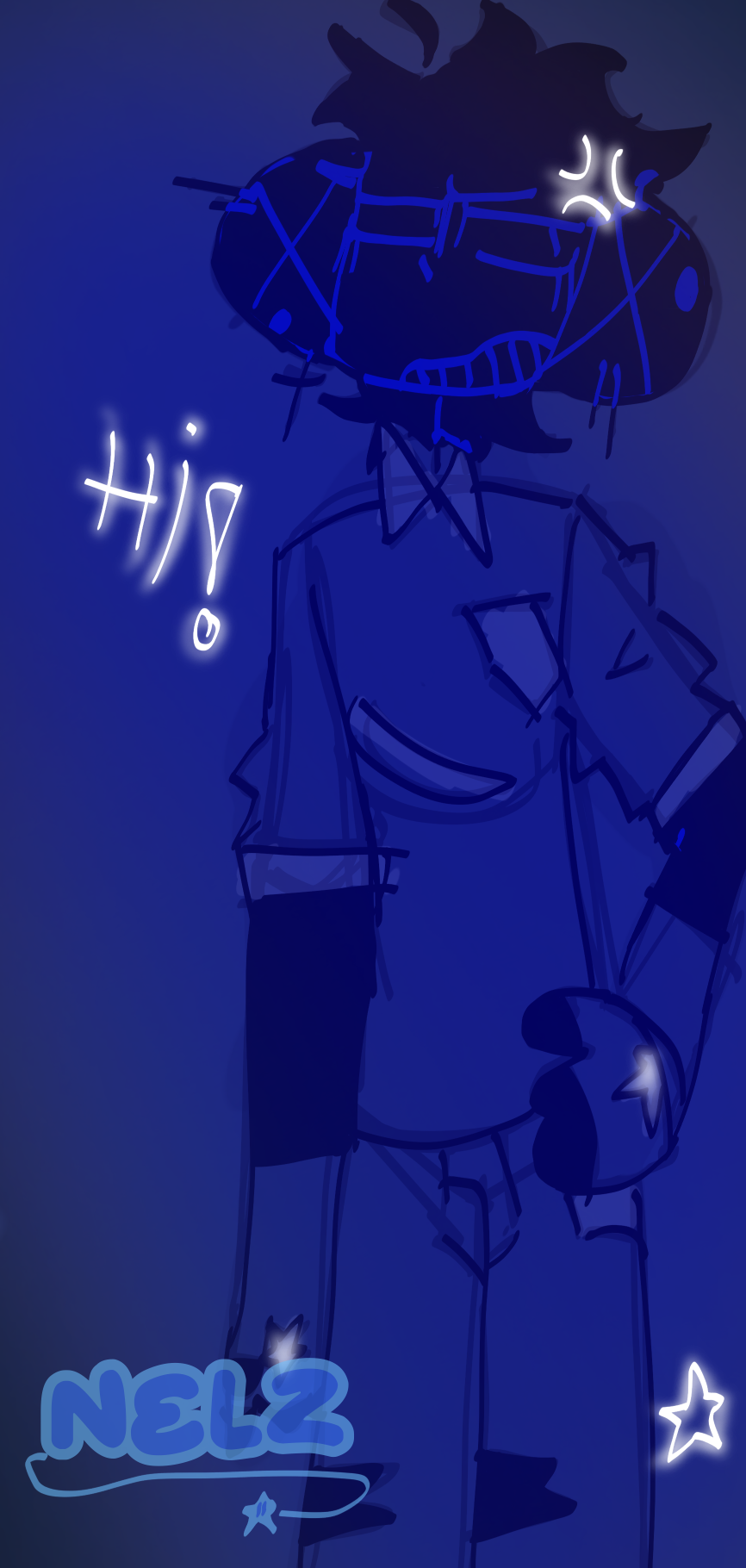 (Nelz) is my signature - ibisPaint