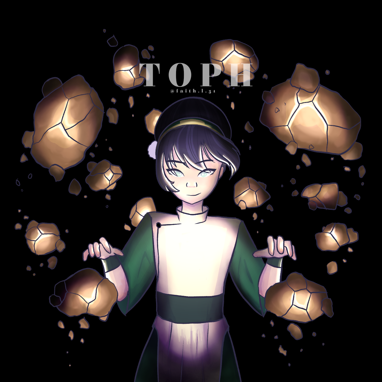 Toph (ATLA fanart) - ibisPaint