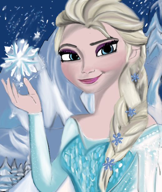 ELSA FROM DISNEY'S FROZEN - ibisPaint