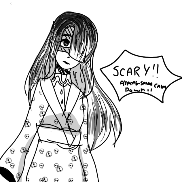 ayame got angry - ibisPaint