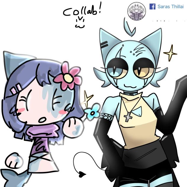 Collab with Saras Thillai X3 - ibisPaint