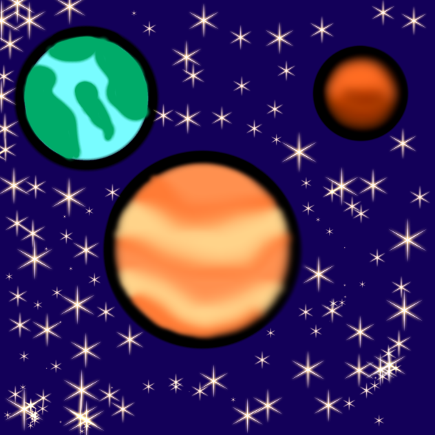 Planets!! - ibisPaint