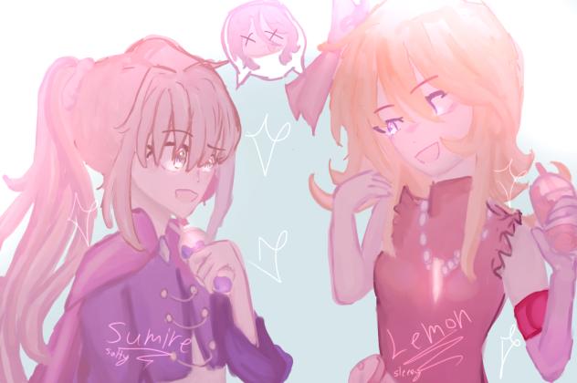 Lemon & Sumire - ibisPaint