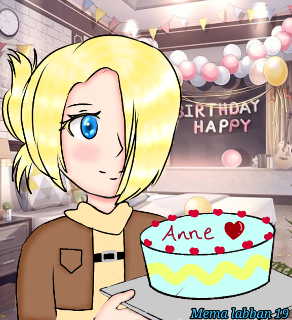 HBD Anne - ibisPaint