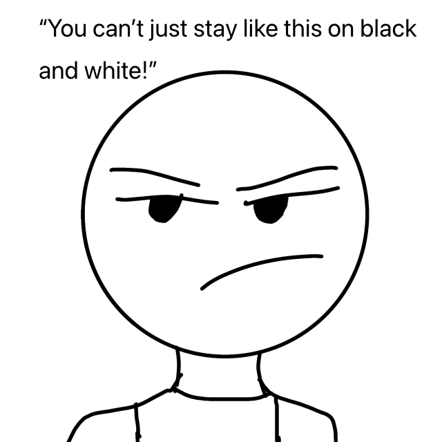 Little guy Hates colors - ibisPaint