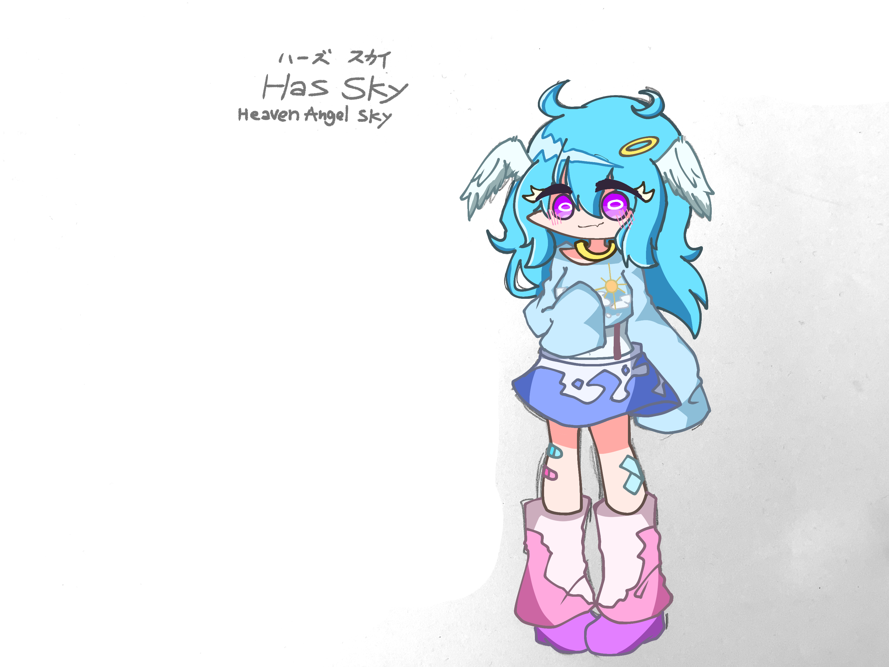 Has Sky(FNF original Sky) - ibisPaint