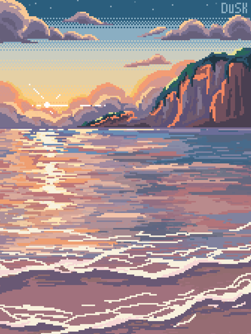 Pixel Lake - ibisPaint