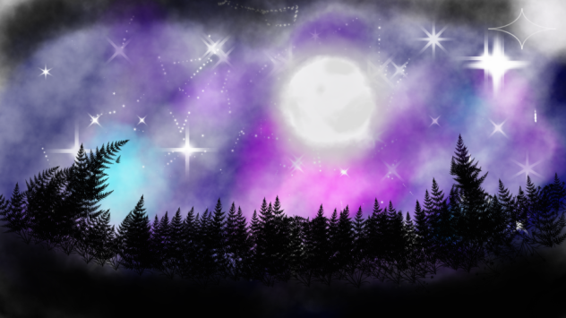 enchanted forest - ibisPaint