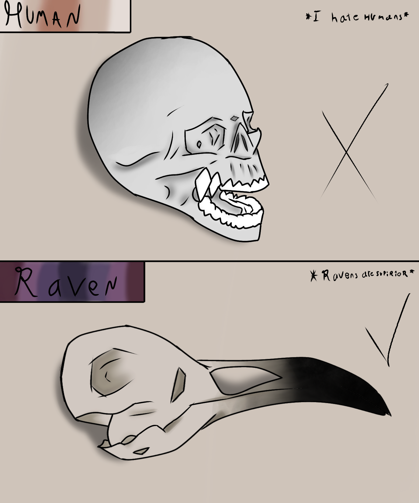 I live ravens - ibisPaint