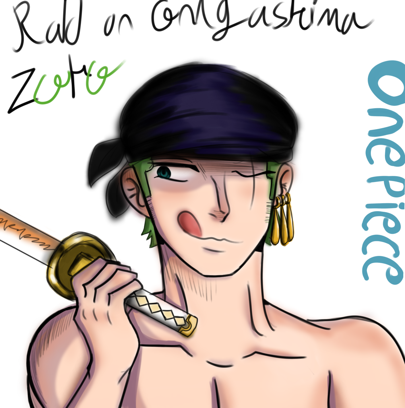 Raid Zoro! One piece artwork - ibisPaint